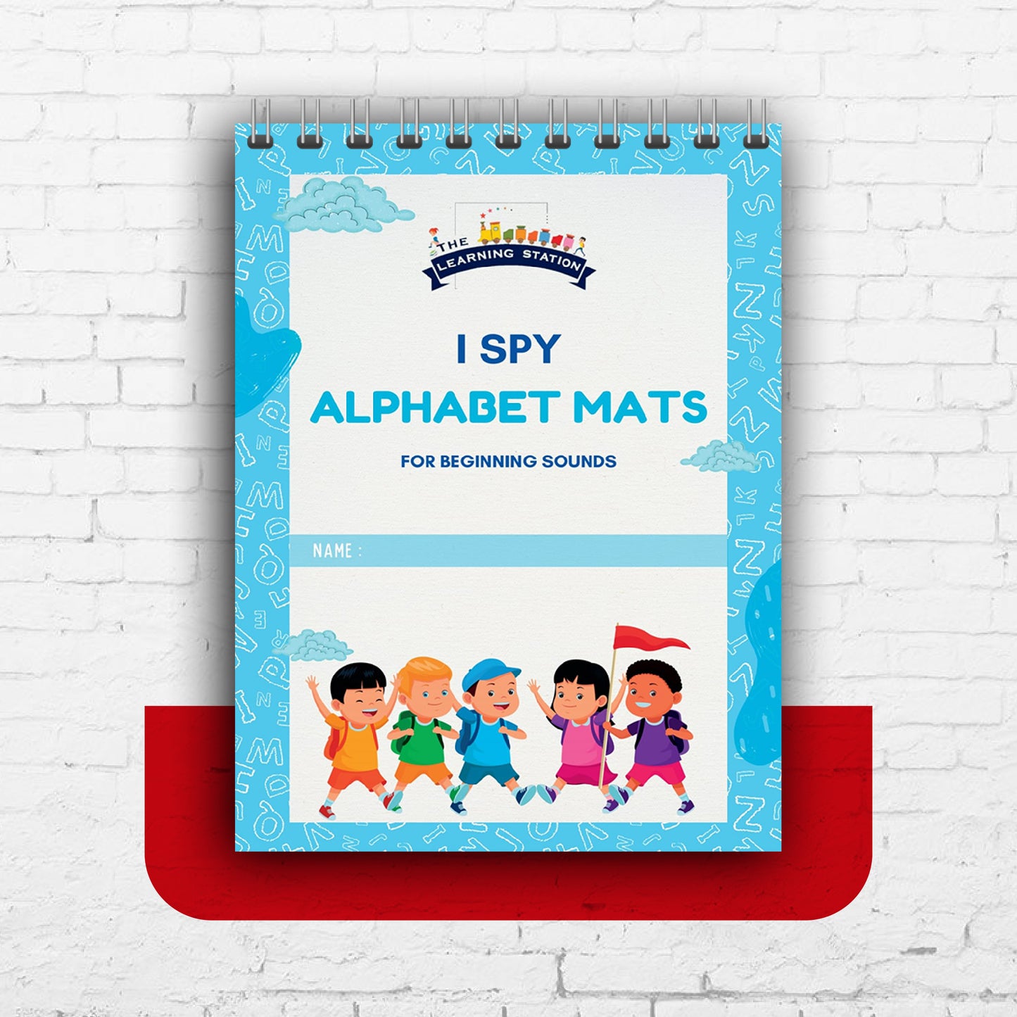I SPY ALPHABET MAT